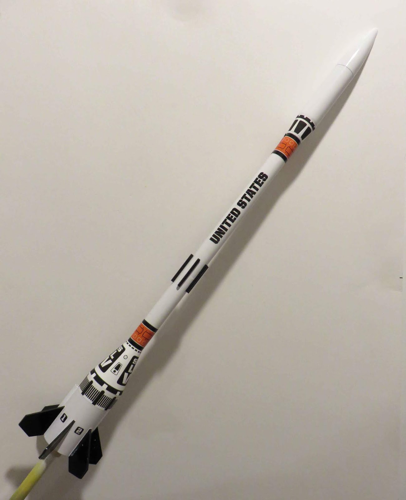 Model Rocket Building: Custom SLV Build #10044, Finished
