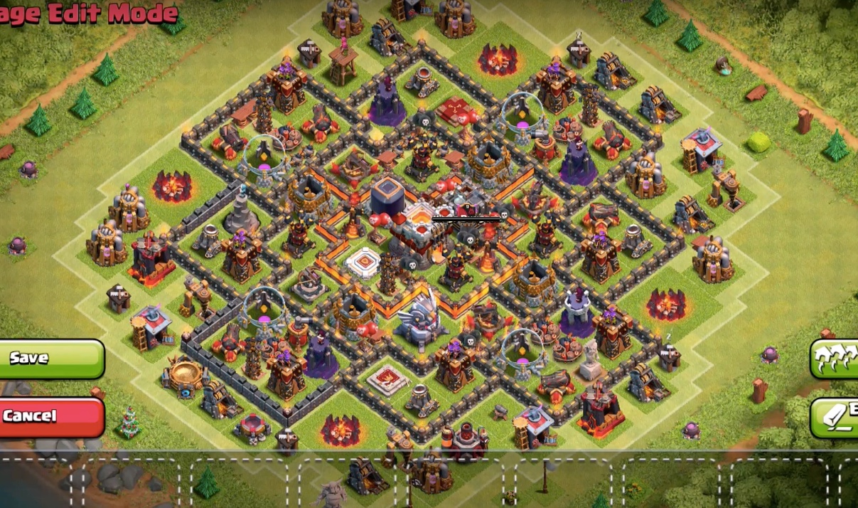 Kumpulan base war TH 11 yang Paling kuat dan terbukti sepanjang masa ...