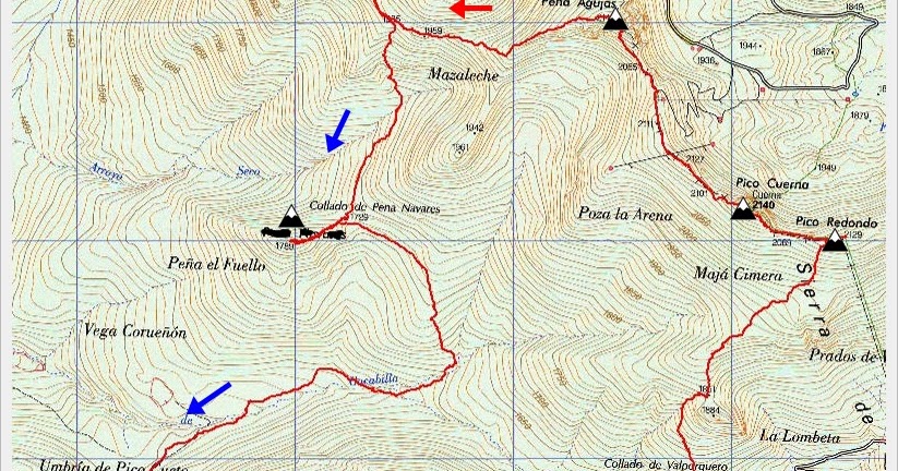 Pindio, pindio: Cerulleda-El Cueto-Pico la Llana (Espina)-Cuerna-Agujas