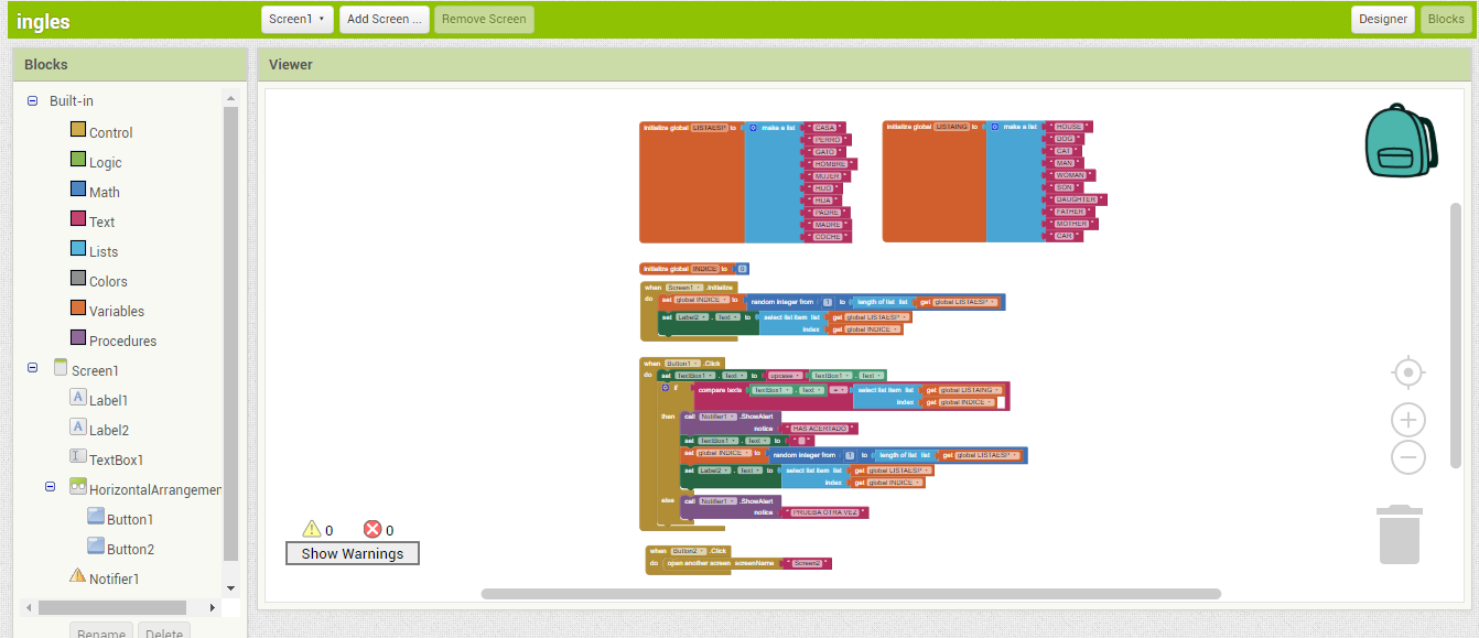 MÁS APP INVENTOR ~ SCM JAEL