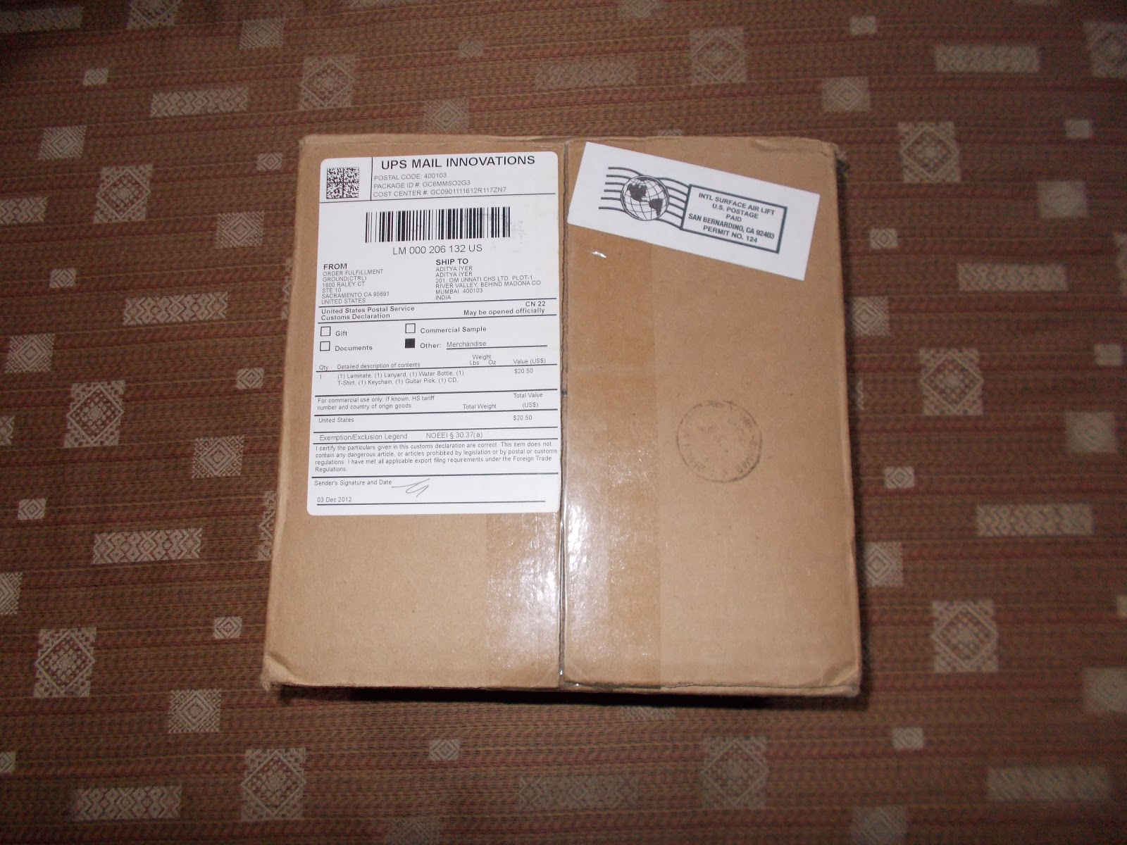 Expedition around the Megacosm: Got my LPU 12 package