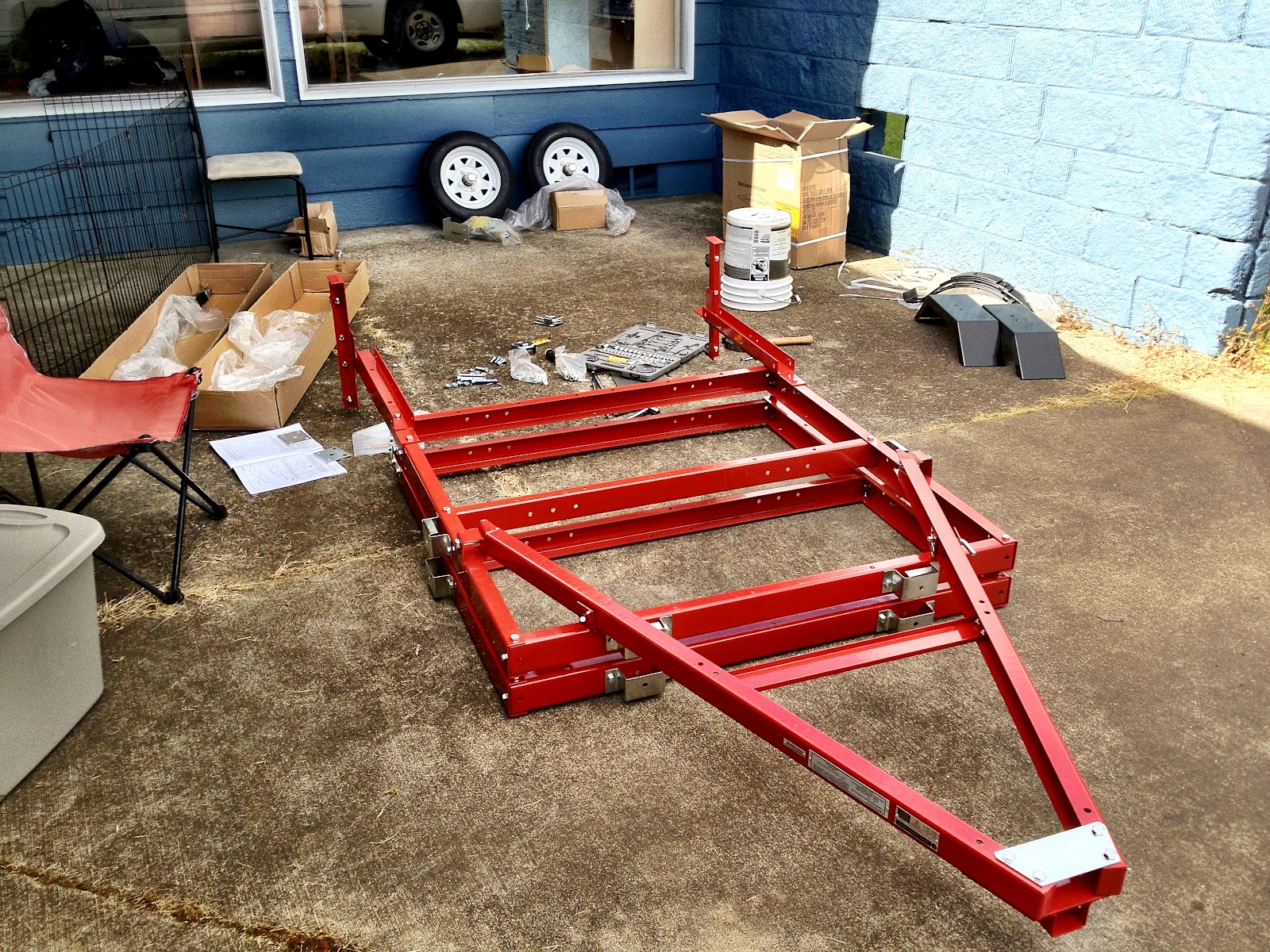 Outside the Rat Race: Harbor Freight Tools Heavy Duty Foldable Utility ...