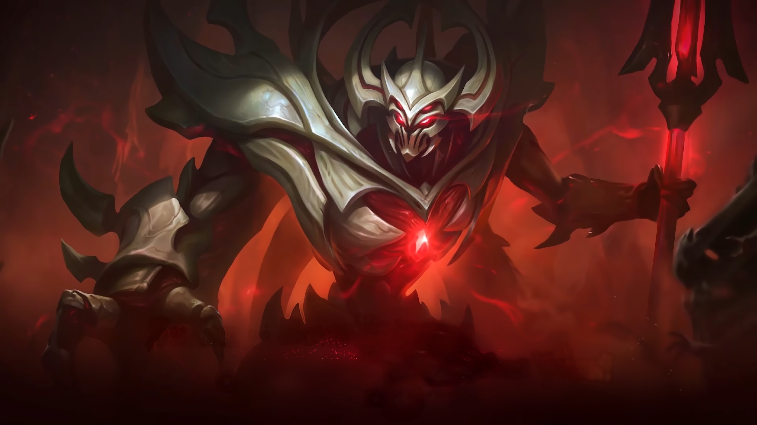 Zhask, Bone Flamen, Skin, Mobile Legends, 4K, #161 Wallpaper PC Desktop