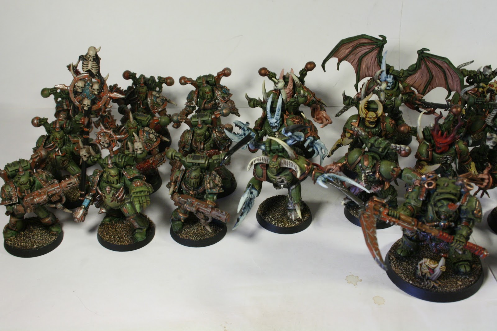 elfordminis: Death Guard Army Complete
