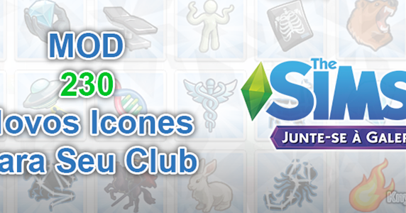 Download Mod Mais Ícones Para Club (More Icons for clubs) - The Sims 4 ...