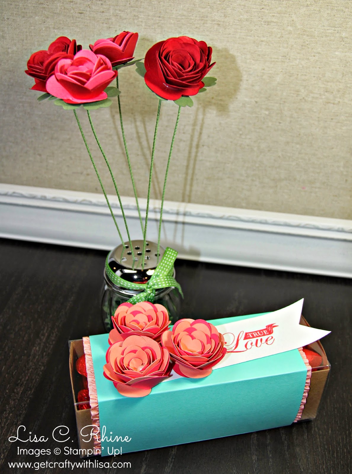 Get Crafty with Lisa: Spiral Flower Box & Vase (Tutorials too!)