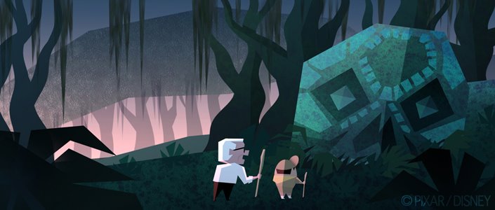 Living Lines Library: Up (2009) - Color Scripts, Part 2