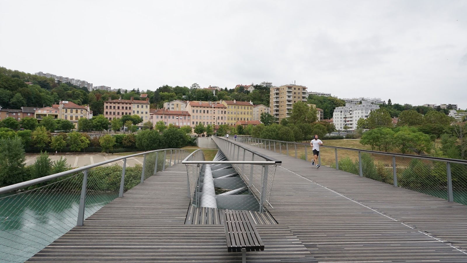 Bridge of the Week: Bridges of Lyon, France: Passerelle de la Paix ...