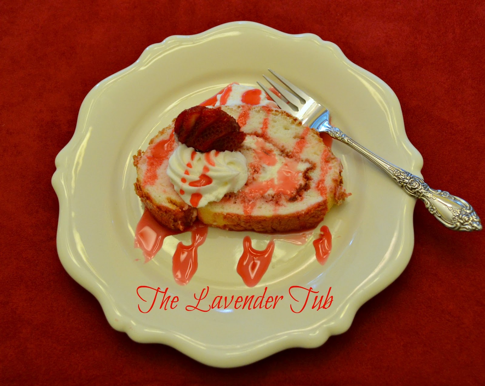 The Lavender Tub: Luscious Lemon Angel Roll