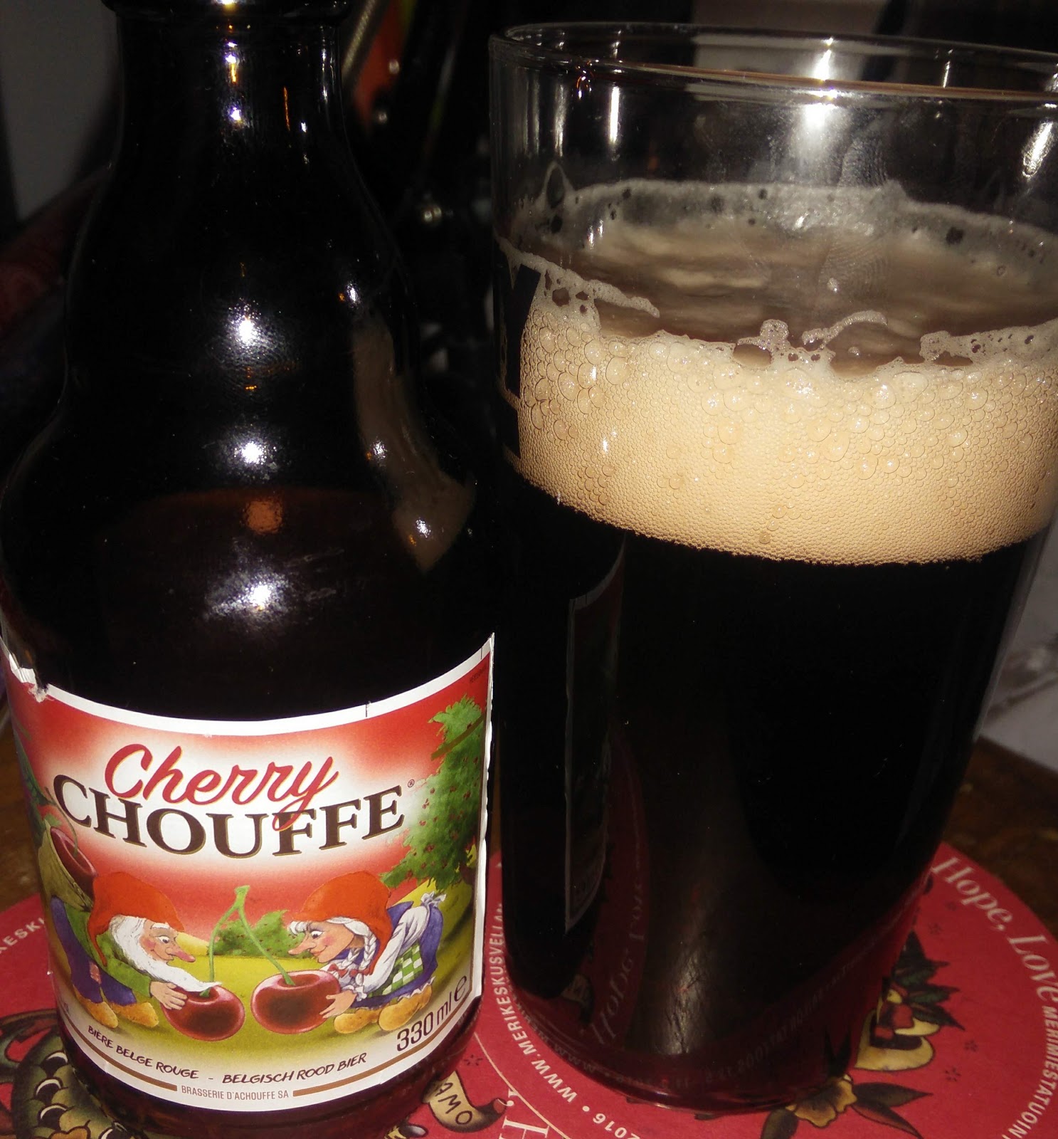Napostellen: Cherry Chouffe Rouge 8,0%