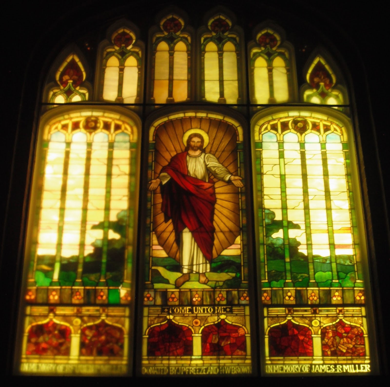 Historic LDS Architecture: Latter-day Stained Glass: Part 9 – Modern ...