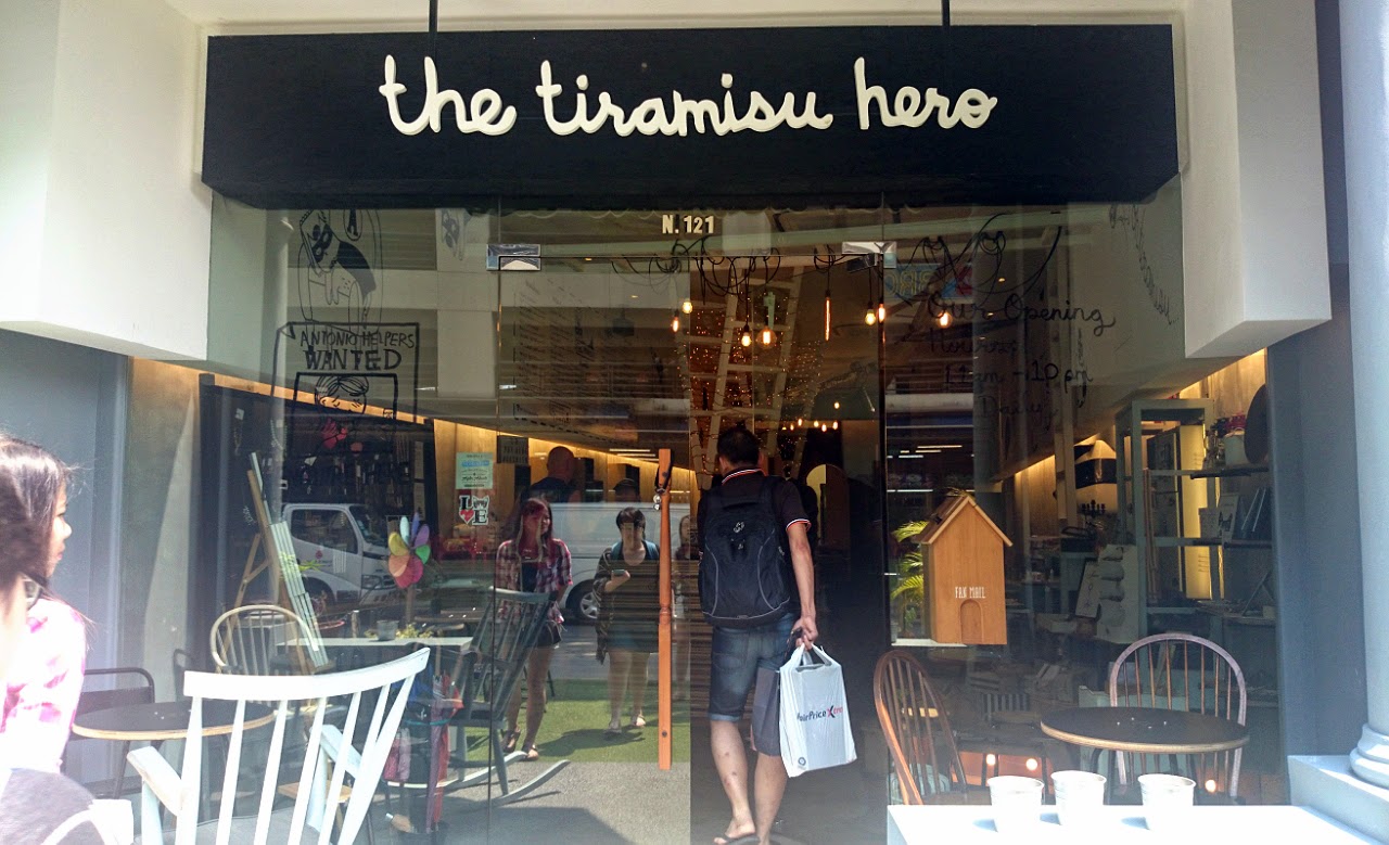 VsaJean: The Tiramisu Hero Cafe @ Singapore