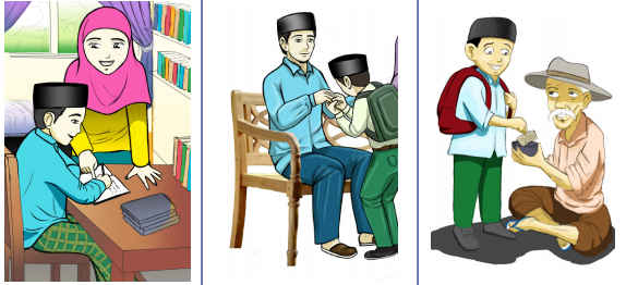 Yang Termasuk Akhlak Terpuji - Materi Pelajaran Sekolah