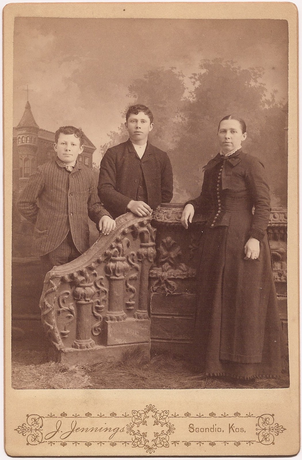 Cabinet Card Photographers: Joseph J Jennings