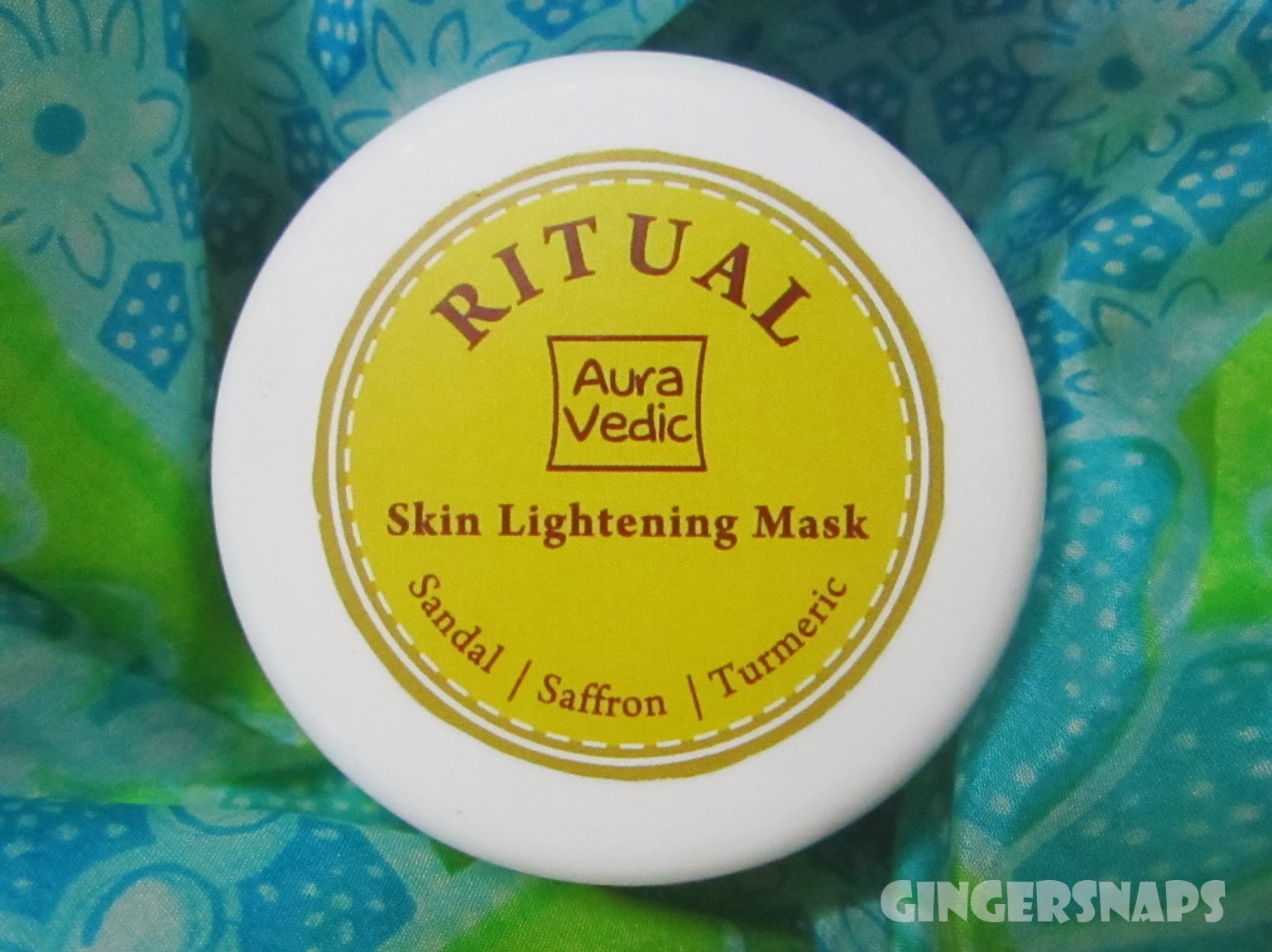 Aura Vedic -Ritual Skin Lightening Mask (Review) | GingerSnaps