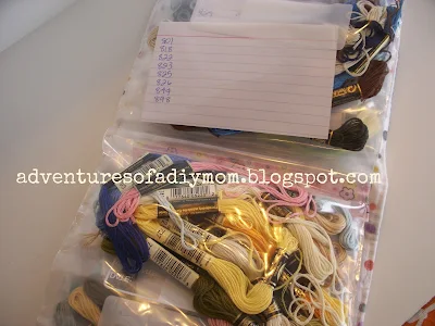 Embroidery Thread Book - Tutorial - Adventures of a DIY Mom