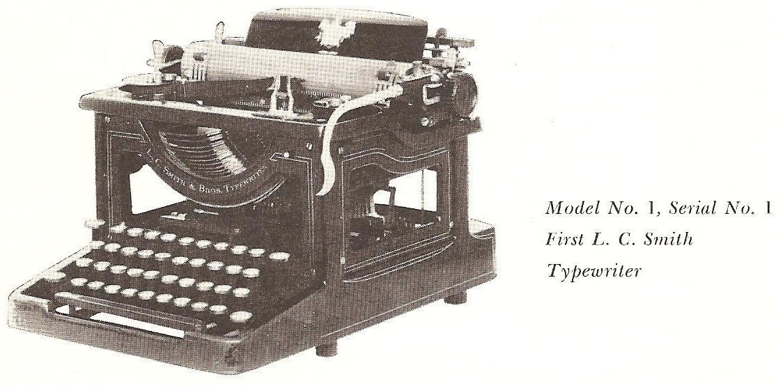 Lc smith typewriter serial numbers - pofepublications