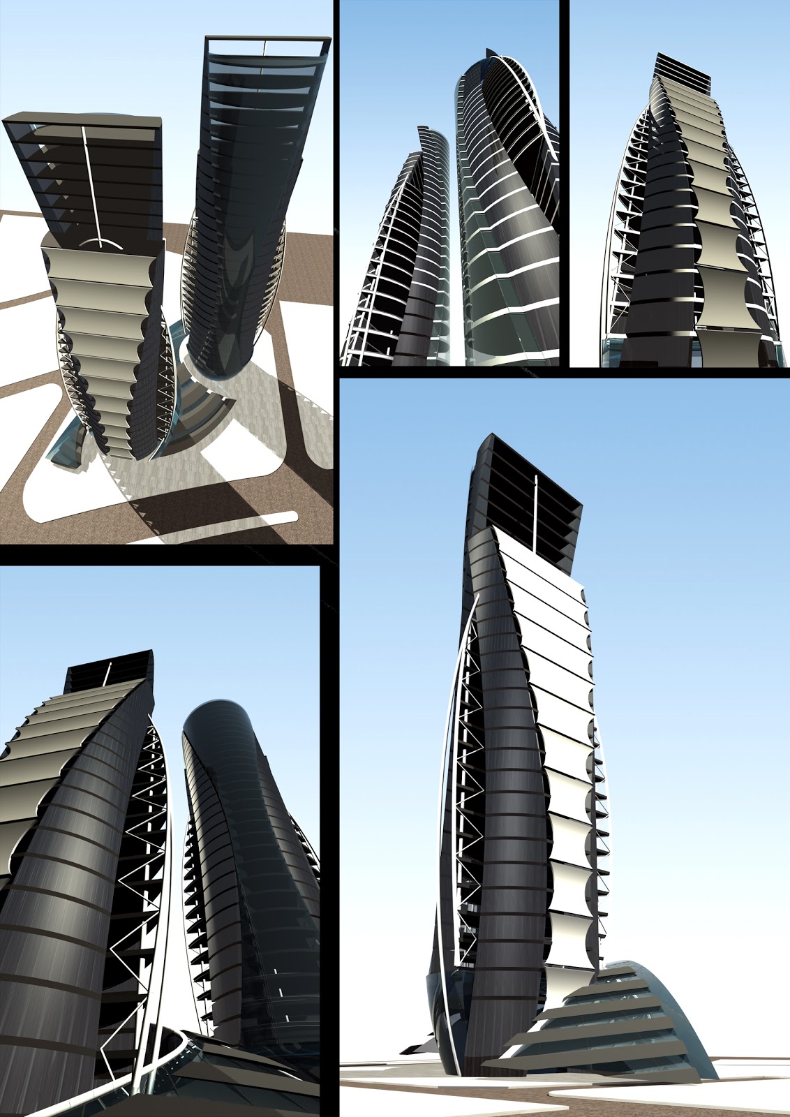 George Panajotov: Mixed Use High Rise Building, Sofia, Bulgaria