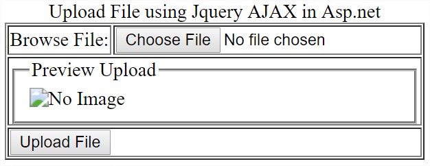 Dot Net Example: Upload File using Jquery AJAX in Asp.net Dot Net Example: Upload File using Jquery AJAX in Asp.net