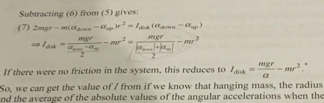 Phys4AF16mskarim: Lab 16: Angular Acceleration