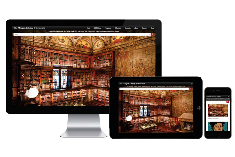 FIC123 CULTURAL NEWS: 8431 - The Morgan unveils refreshed website ...