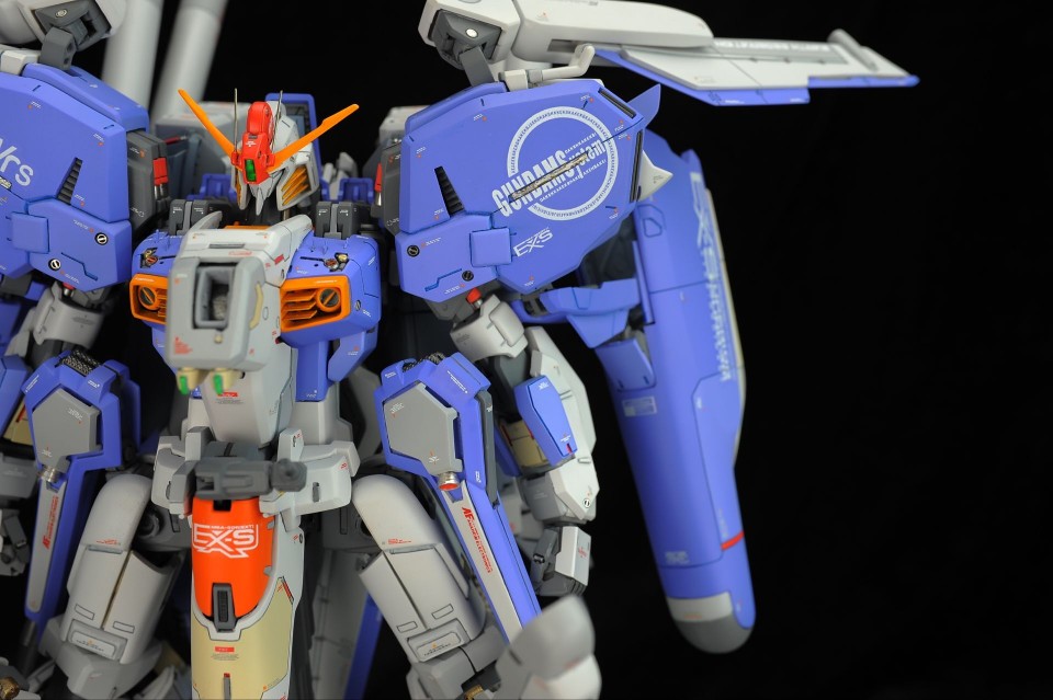 Custom Build: MG 1/100 Ex-S Gundam [Ver. Ka Colors] - Gundam Kits ...