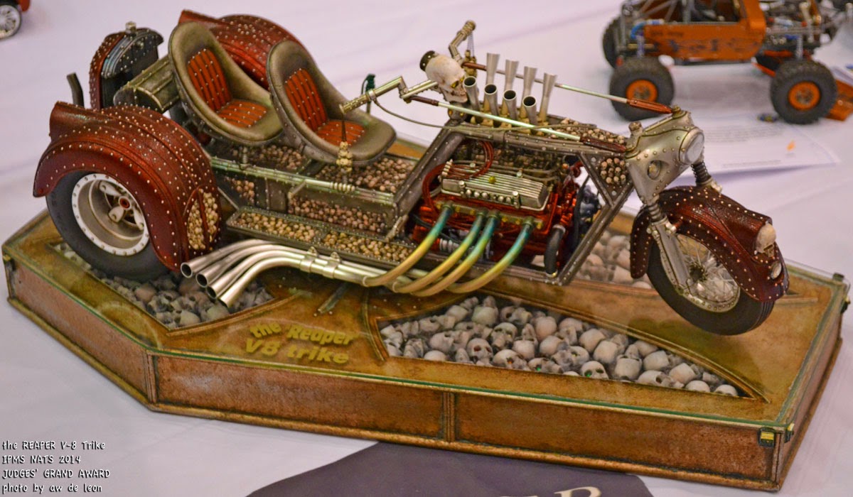 the REAPER V-8 Trike-JUDGES GRAND AWARD (BOS), BEST AUTO & 1st Place ...