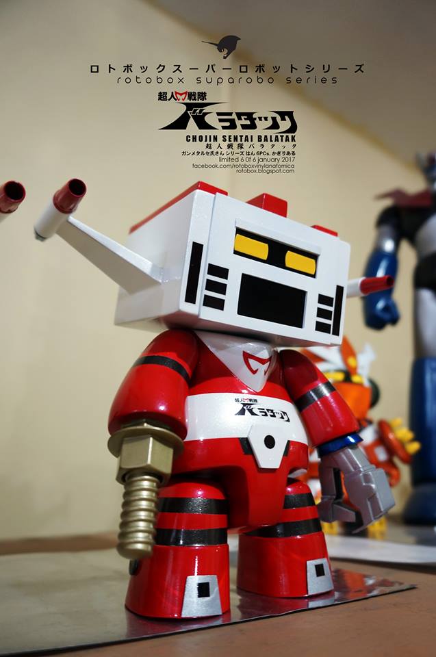 ROTOBOX SUPAROBO SERIES BALATAK by Rotobox Vinyl Anatomica