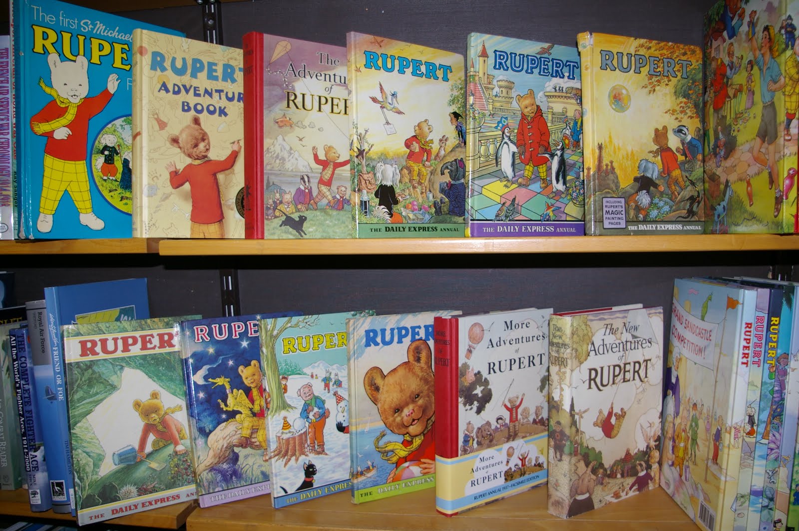 thanetonline: Rupert Bear Annuals