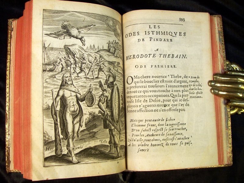 Librairie ancienne et autres trésors...: Odes de Pindare, le poète ...