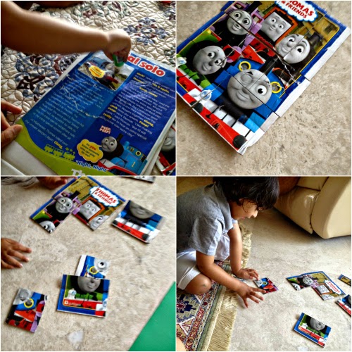 A Creative Project: Thomas and friends paper craft