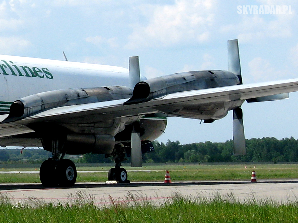 skyradar.pl: Lockheed L-188 Electra - G-LOFC - Atlantic Airlines