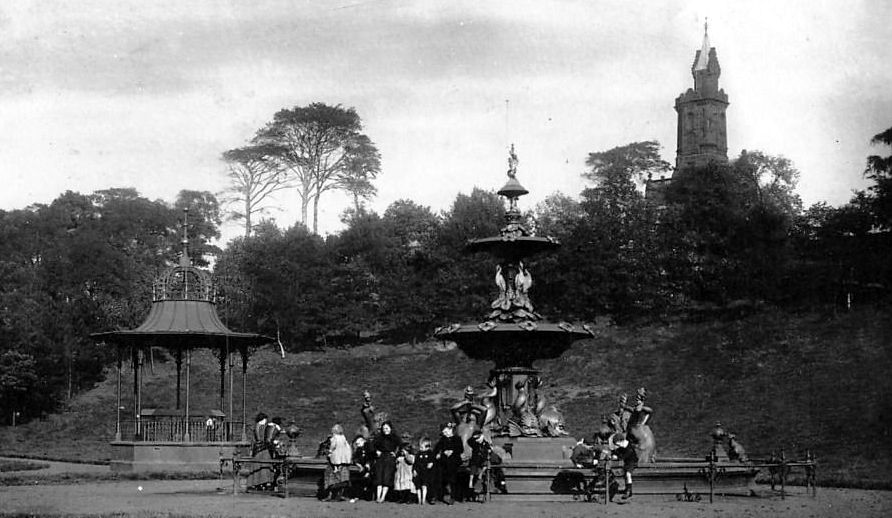 Tour Scotland: Old Photographs Kay Park Kilmarnock Scotland