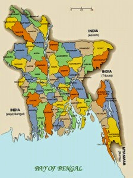 Bangladesh Political Review: List of districts of Bangladesh