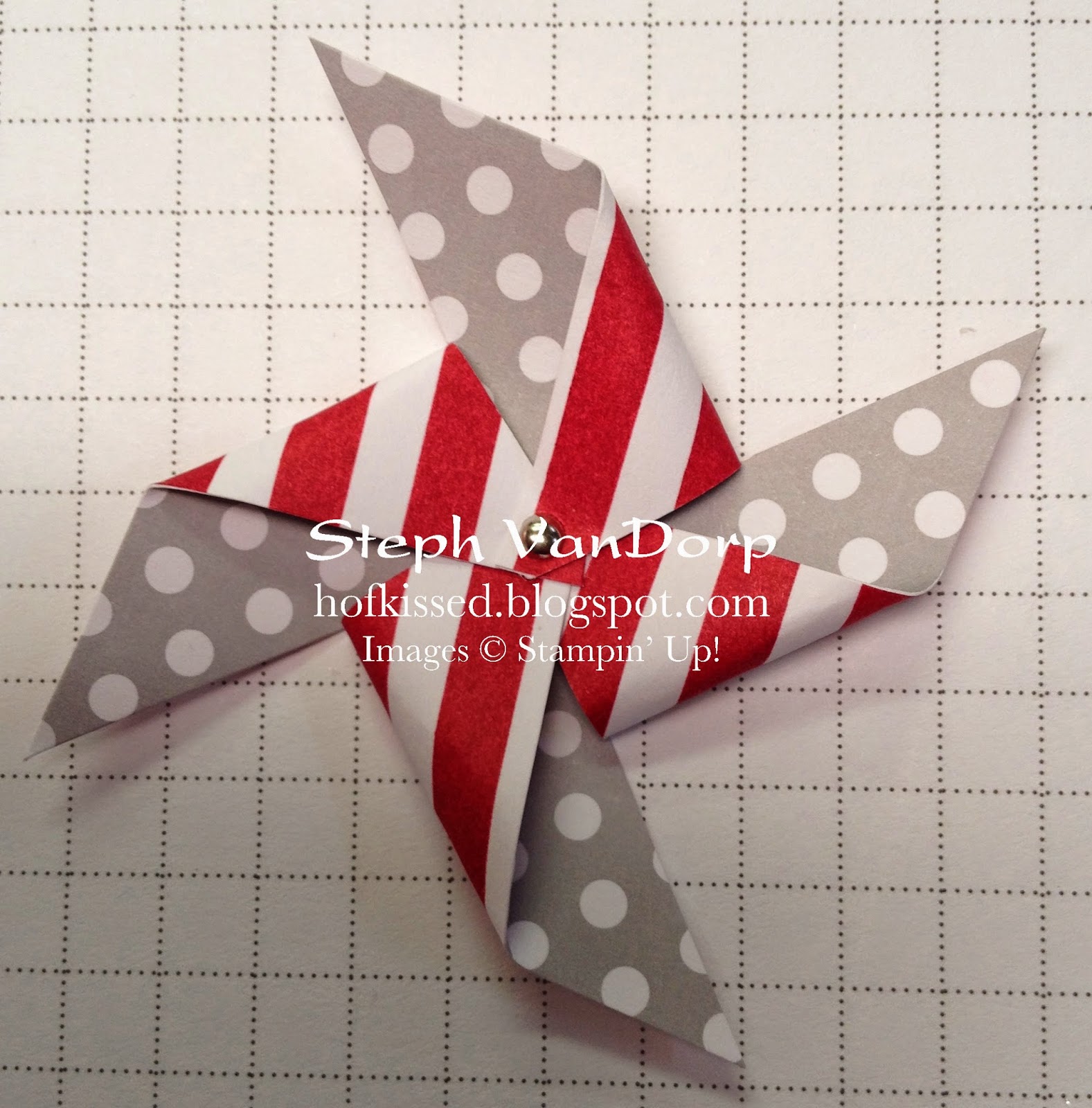 Hofkissed: Pinwheel Spinner Card with June Paper Pumpkin