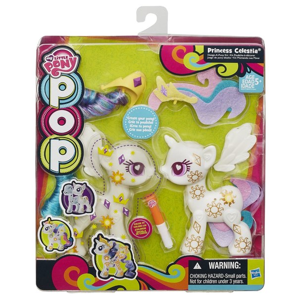 Hasbro Pop Wing- Style- and Design-a-pony Kits now available on Amazon ...