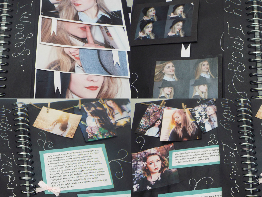 GCSE PHOTOGRAPHY FINAL PIECES & PORTFOLIOS • | The Girl in the Blue Beret