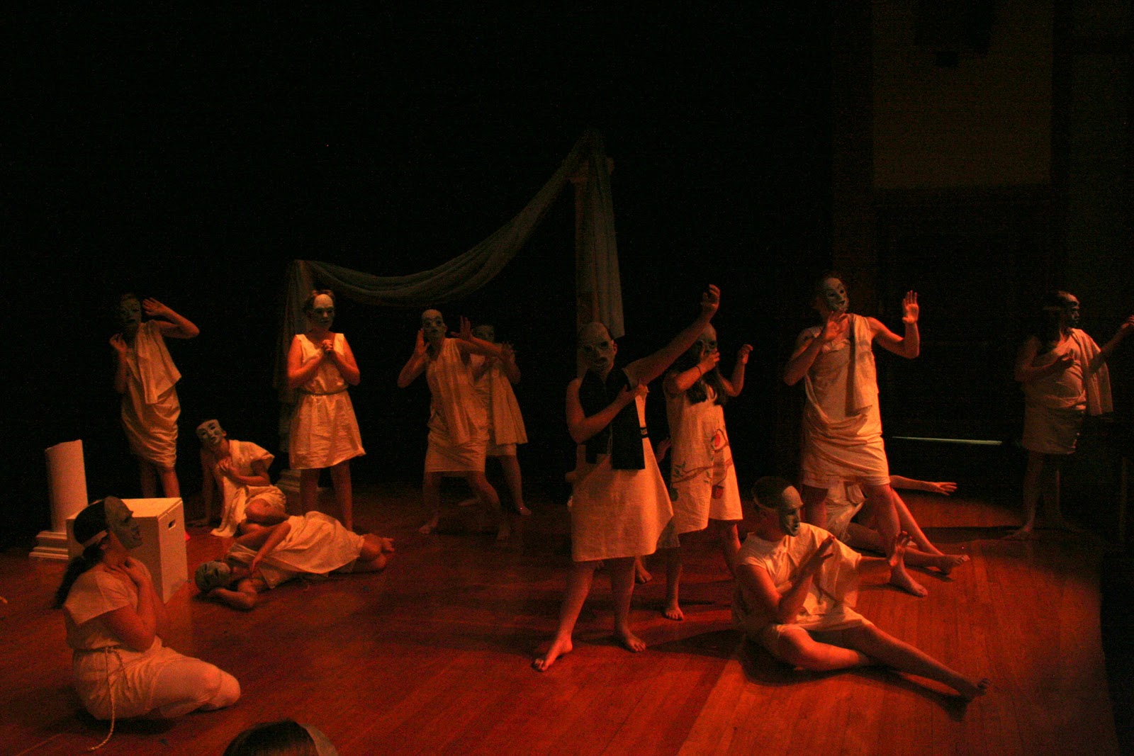 "Circus Olympus" ... Greek Theatre!: Perseus & Medusa Production Photos