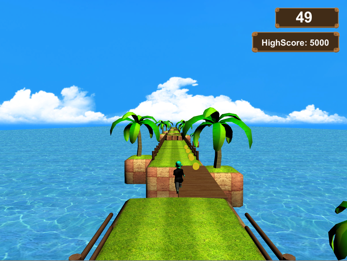 Creating an 3D Endless runner game like Temple Run in Unity 3D using C# ...