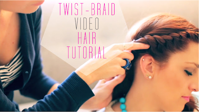 Ale Vidal: Twist Braid: The easiest hair tutorial ever