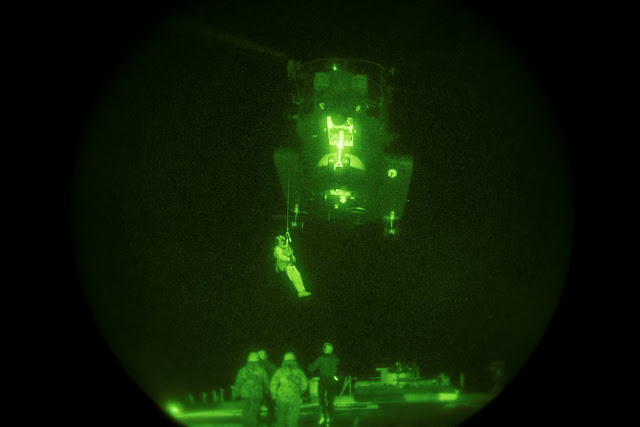Asian Defence News: Night helicopter operations aboard Standing NATO ...
