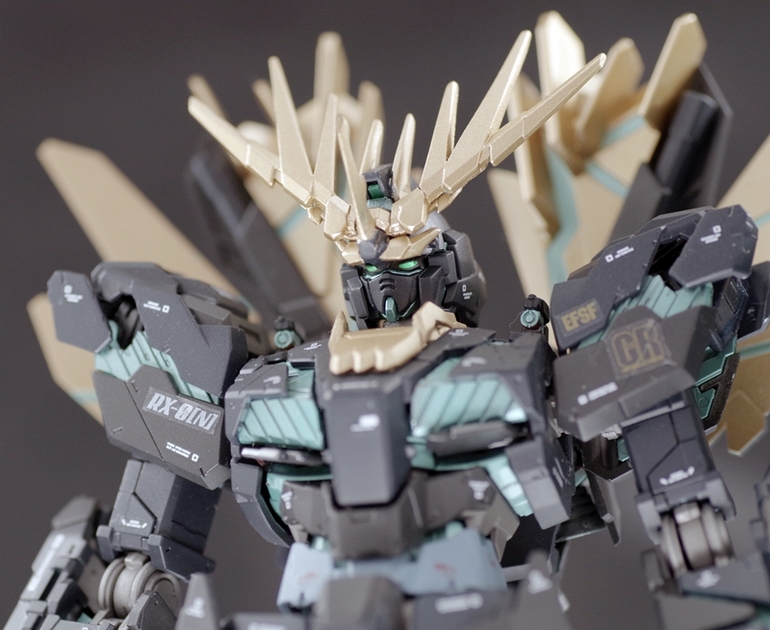 Custom Build: RG x HG 1/144 Banshee Norn
