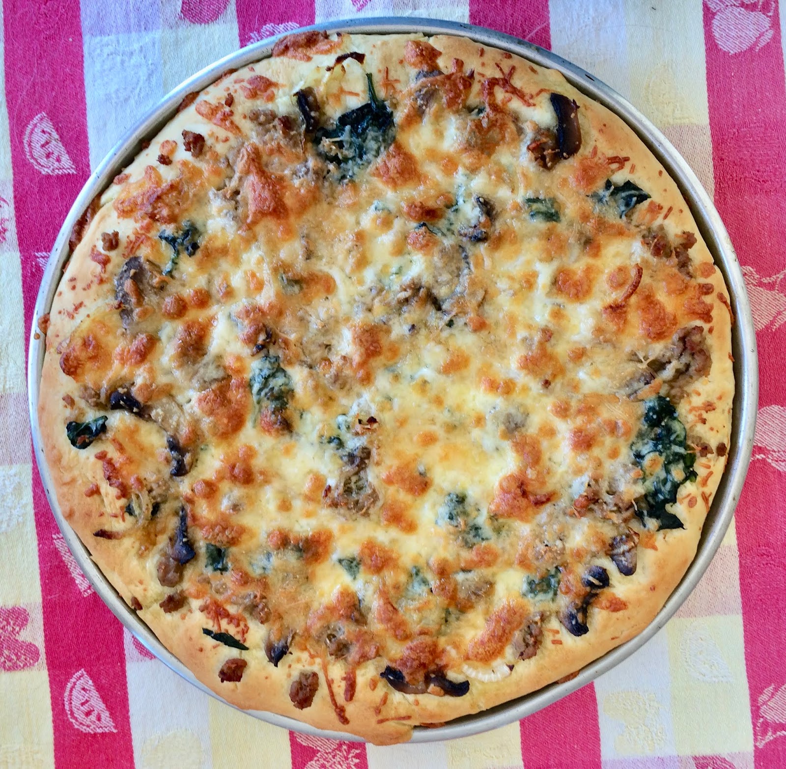 Mystery Lovers' Kitchen: White Pizza