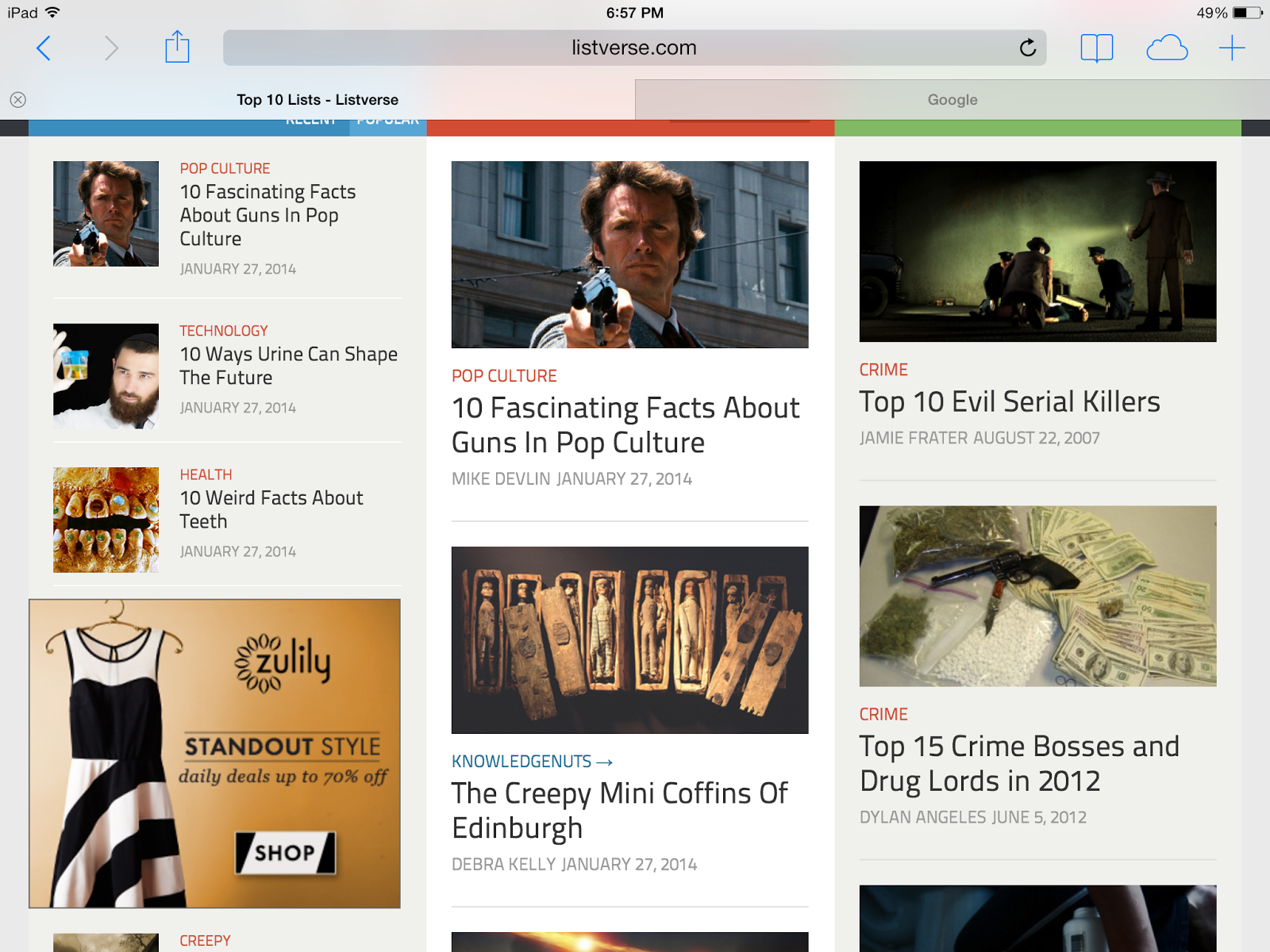 Need a Quick $100 - Write a List for Listverse