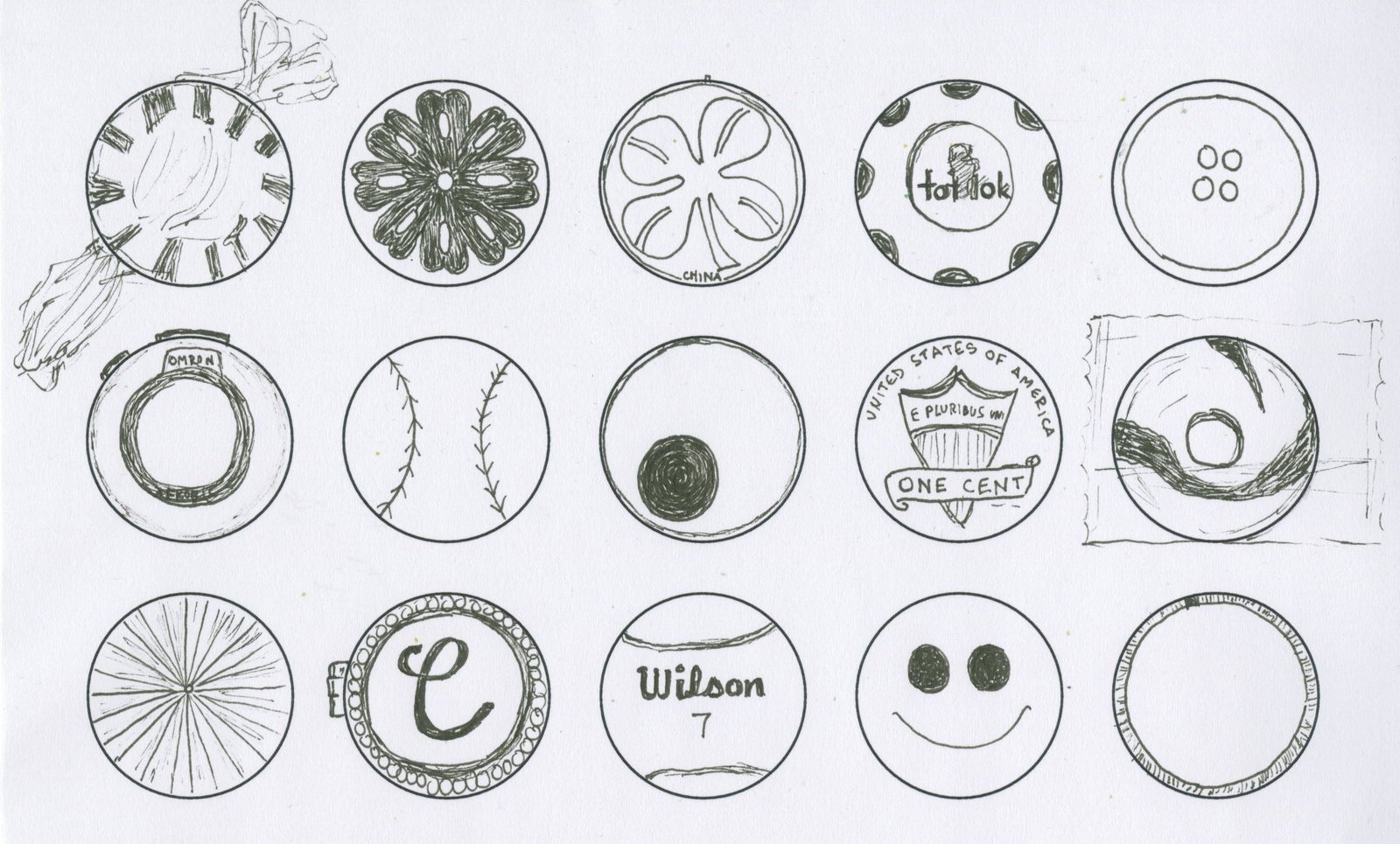Circular Things To Draw