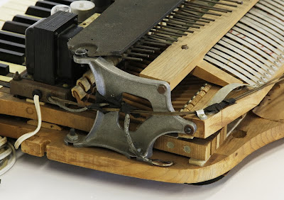 MATRIXSYNTH: 1948 HAROLD RHODES PRE PIANO VINTAGE ELECTRIC BASS KEYBOARD