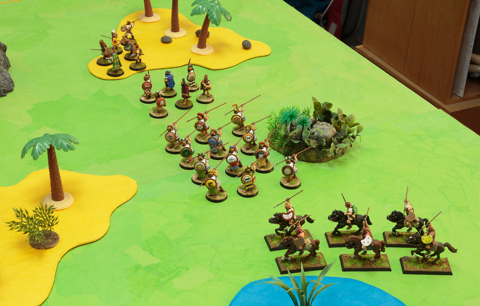 The Battle for Hexagon 21 / Dragon Rampant Battle Report - Dux Rampant