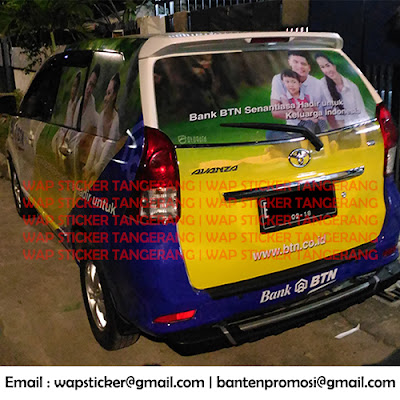 Pasang Stiker Mobil Jakarta: Sticker Oneway Mobil Kampanye Caleg Pemilu