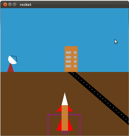 Graphics, Game Development and Digital Art: Rocket Launching