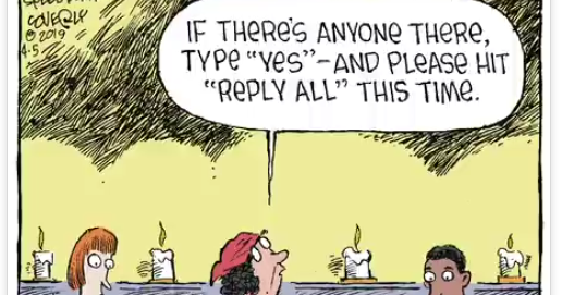 Mystery Fanfare: Cartoon of the Day: Reply All